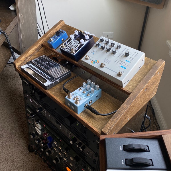 Desktop Pedalboard Effects Pedal Stand for Home Recording - Etsy
