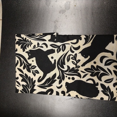 Nose to Nose Panel Christmas Cotton Fabric, Susan Winget 24 in X 43in ...