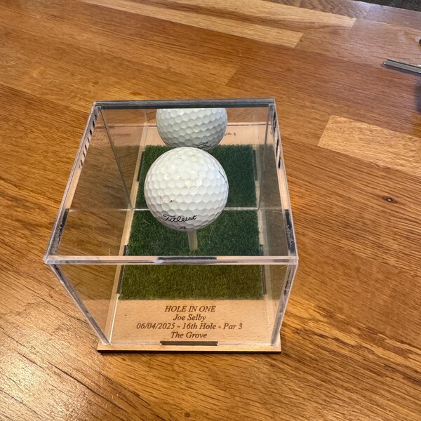 Golf Ball Marker Holder Display Case Stand Organiser Store Rack ...