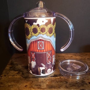 Holy Cow I'm Cute Sippy Cup Sublimation Design 12oz - Etsy