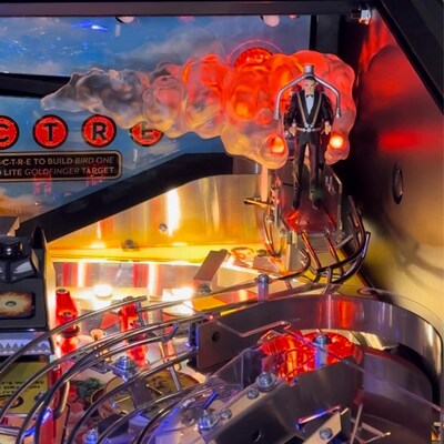 Stern Godzilla Pinball Light-up UFO Hoop Rail Mod Kit - Etsy