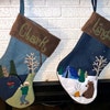 Personalized Fisherman Fishing Christmas Stocking--"fishing for ...