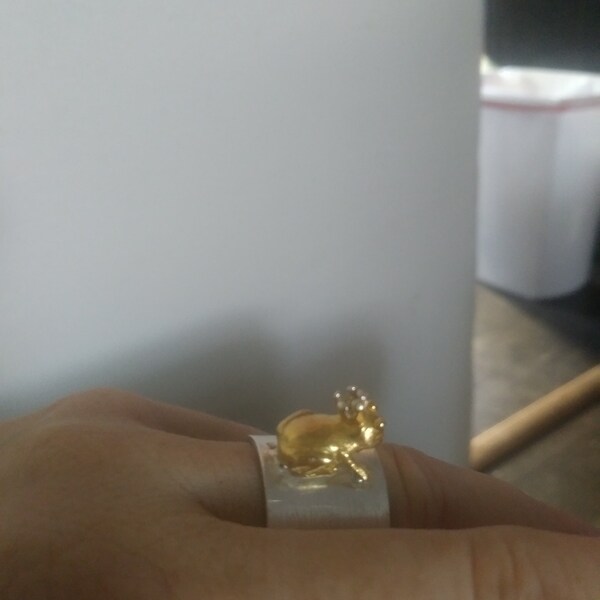 Modern Creative Giant Clam Ring in Eco Conscious Design, "wavy Ring ...