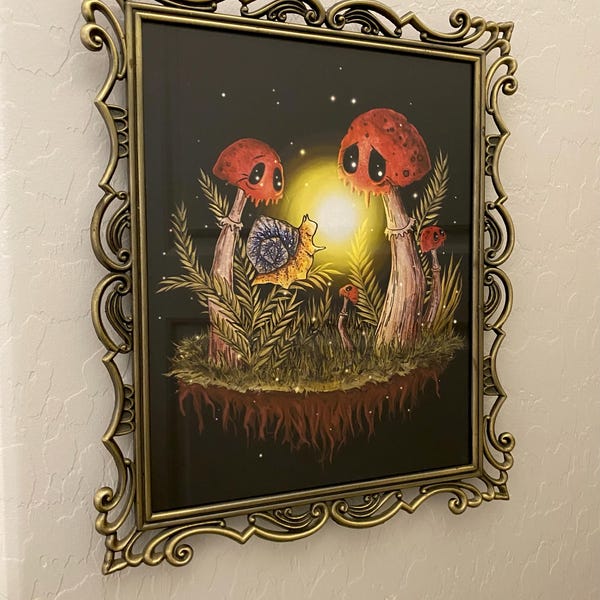 Lightkeeper, Forest Snail, Fantasy Cottagecore, Spooky Mushrooms ...