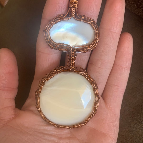 TUTORIAL Pendulum Pendant Wire Wrapped Jewelry Pattern Circle, Oval ...