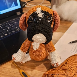 Boxer Crochet Pattern, Crochet Boxer, Boxer, Crochet Pattern, Amigurumi ...
