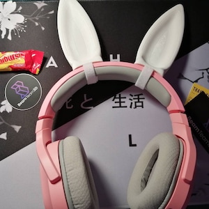 Bunny Ears for Headphones Cosplay Rabbit Headset Accessories - Etsy