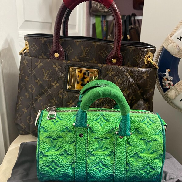 Bag Handle Cover, Purse Strap Wrap, No Sacrifice® Patented Love Handles ...