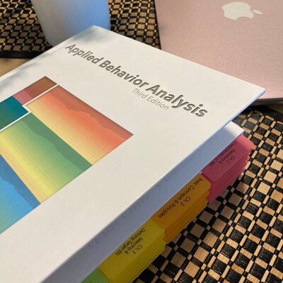 SNABAFIED Cooper Tabs BCBA Exam Study Materials Cooper Textbook Tabs ...