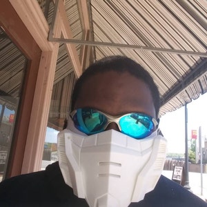 Anime Battle Mech Cosplay Mask Made in US Fast Shipping - Etsy