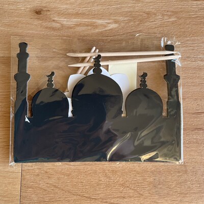 Mosque Sun-catcher, Islamic Craft, Islamic DIY, Kids Craft, Eid Craft ...