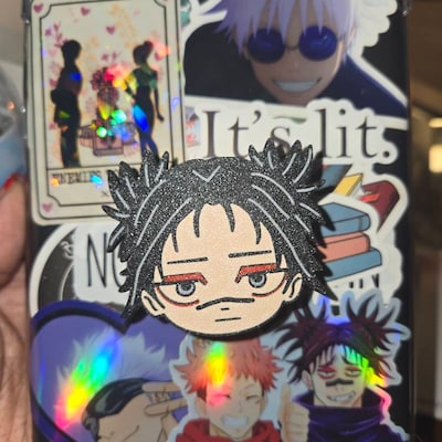 Jujutsu Chibi Anime JJK Sticker Set Gift Holographic Waterproof for ...