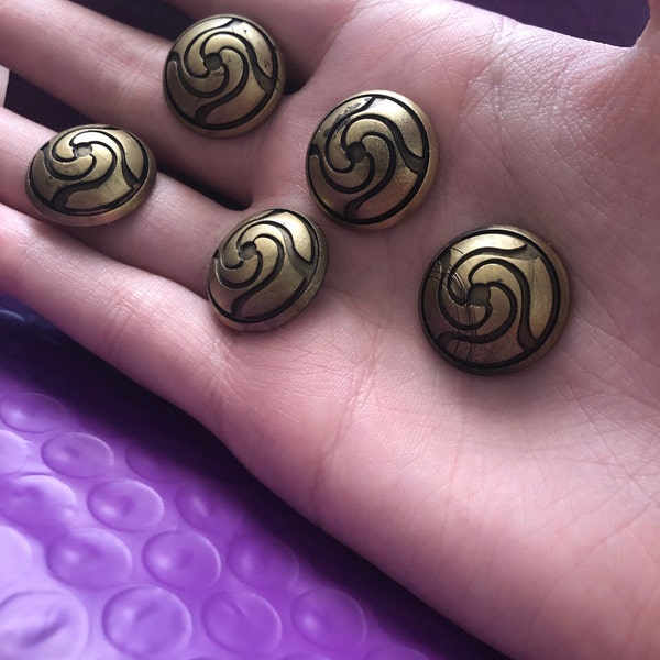 SET OF 5 Jujutsu High School Cosplay Buttons - Etsy