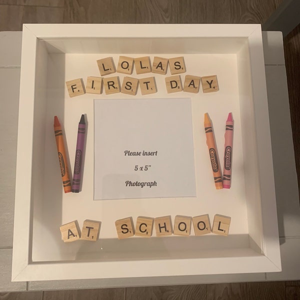 Personalised New Home Gift, House Warming Gift, New Home Scrabble Art ...