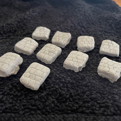 Tiny Mini Walkway Stepping Stones Pathway Cement Potted Plant Terrarium ...