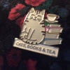 Cats, Books and Tea Cat Enamel Pin - Etsy