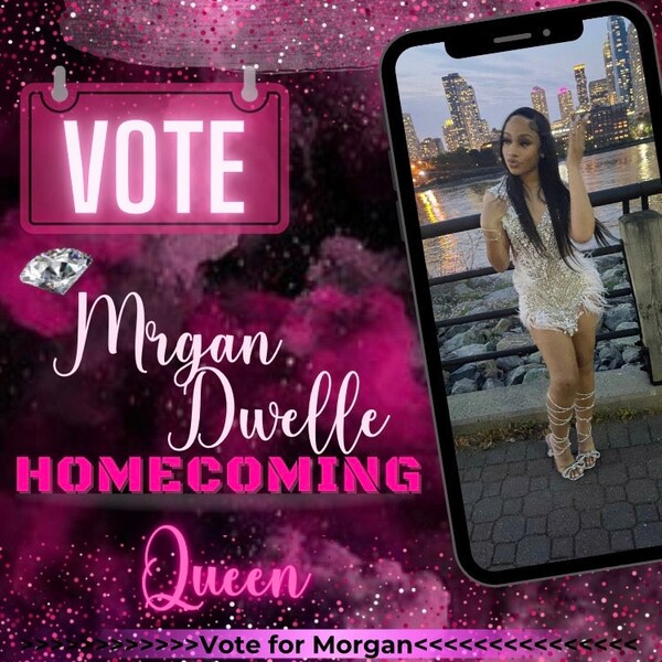 Vote Homecoming Queen Flyer, Homecoming Flyer, Campaign Flyer, Class ...