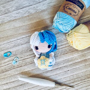 Crochet PDF Pattern: zhongli Chibi Amigurumi - Etsy