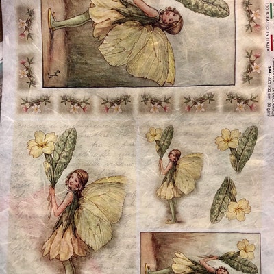 Paper Designs Rice Paper Fairies Fairy Rice Paper Decoupage Rice Paper ...