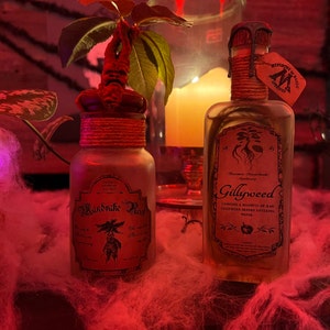 Mandrake Root Herbology Magic Potion Glass Bottle Inspired - Etsy UK