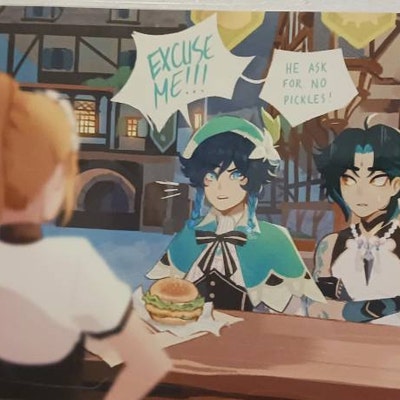 HADES Thanzag Royal Dance Print - Etsy