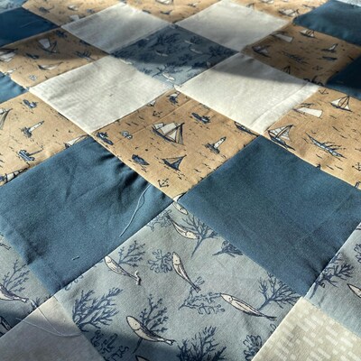 Sailing the Blue Quilt Pattern PDF Download A Fabulous Quilt Featuring ...