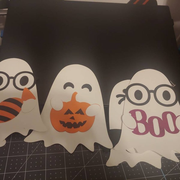 Cute Ghosts Bundle SVG, Halloween Svg, Ghost Bundle Svg, Halloween ...