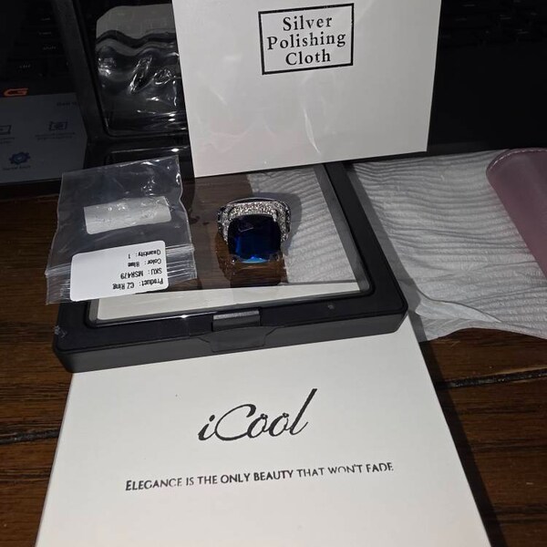 Brilliant Pink Diamond Ring,radiant Cut CZ Ring,silver Birthstone Ring ...