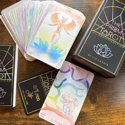 Single Cards From the Prism Tarot Brilliant Cut - Etsy