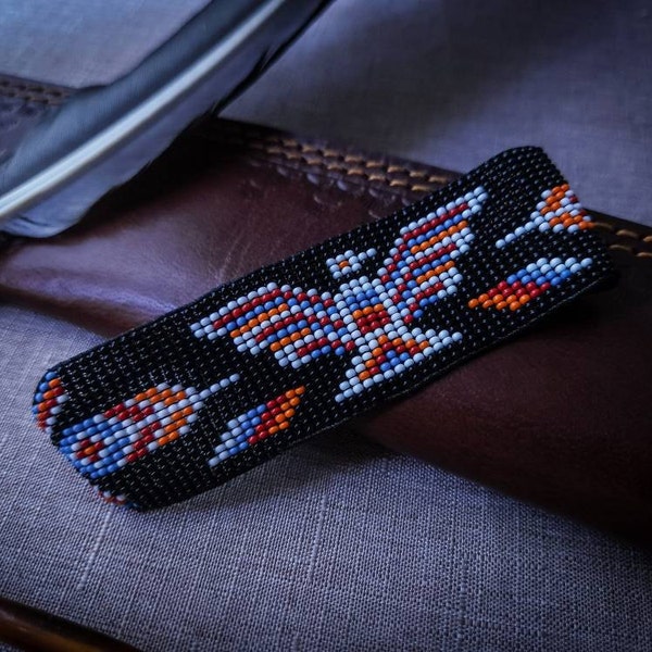 Monarch Butterfly Wing Beaded Fringe Earrings - Etsy