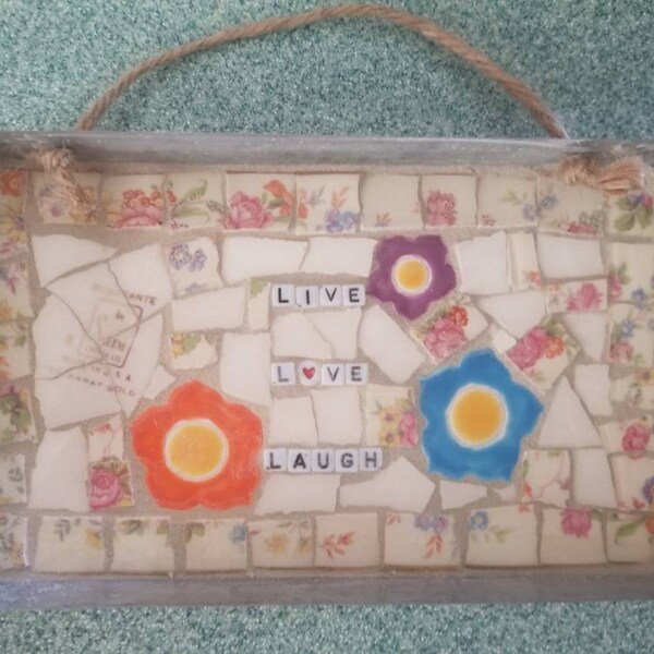 Bright Colorful Glazed Ceramic Letter Tiles 2 1/4" for Mosaics - Etsy