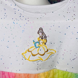 ITH in the Hoop Minnie Mouse Bow Snap Tab Key Fob Digital | Etsy