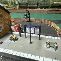 Model Railway Street Sign - OO Gauge Personalised Road Sign - 1:76 ...