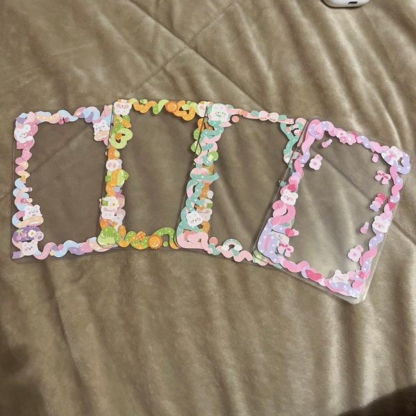 Polco Decorating Stickers Holographic Photo Cards Journals Penpal ...