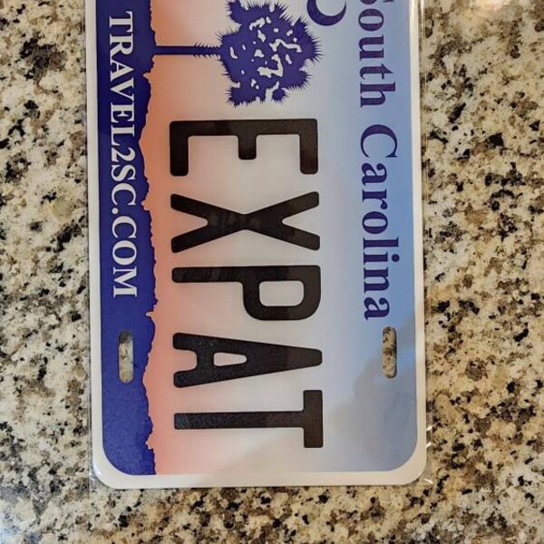 Inkmyplate - Personalized SOUTH CAROLINA License Plate for Cars, Trucks ...