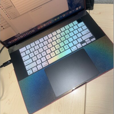 Black Cat Stickers Laptop Keyboard Cover Vinyl MacBook Keyboard Decal ...