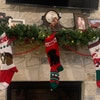 Hand Knit Hunter Santa, Santa Hanging Stocking, Fishing Santa - Etsy