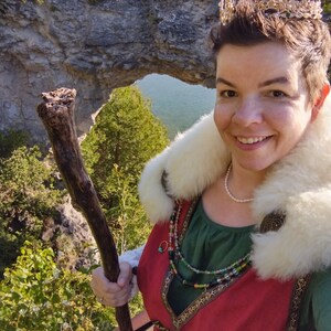 Medieval Handwork Kit.medieval Sewing Kit in Leather Case for - Etsy