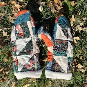 Cozy Mitten Sewing Pattern adult - Etsy