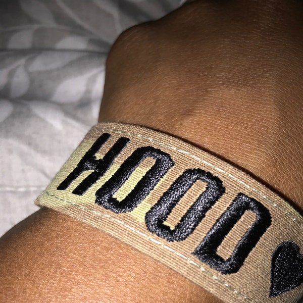 Military Name Tape Bracelet- W/ Heart!! (any Branch!) Army Navy Air ...
