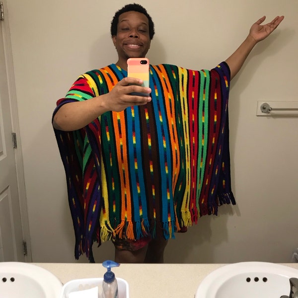 Crochet Chaps Orange Yellow Tons of Side Fringe L - Etsy