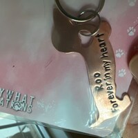 Dog Nose Impression Key Chain Your ACTUAL Dog's Nose in Solid Silver ...