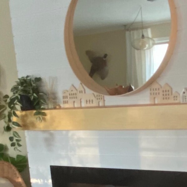 14cm HELLO - Wooden Lettering, Natural Wood, Ready to Decorate, Wooden ...