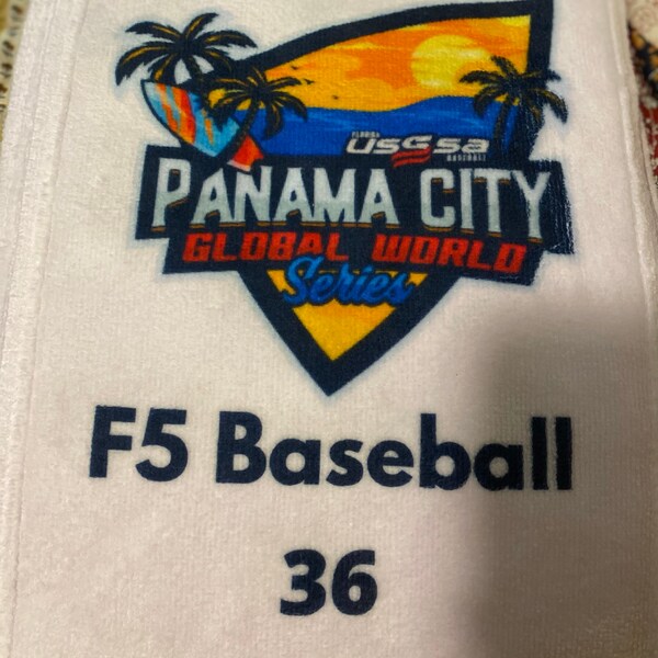 Personalized Hand Rally Towel Printed With Your Customized Image or ...