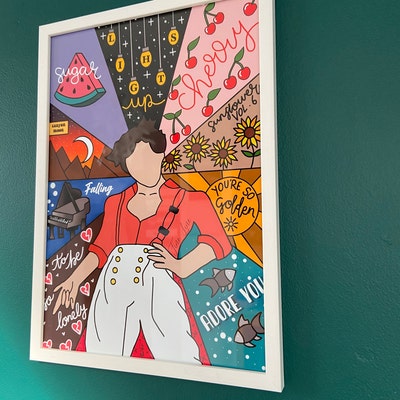 A4 Harry Styles Harry's House Poster Art Print / Fan / Music / Harry ...