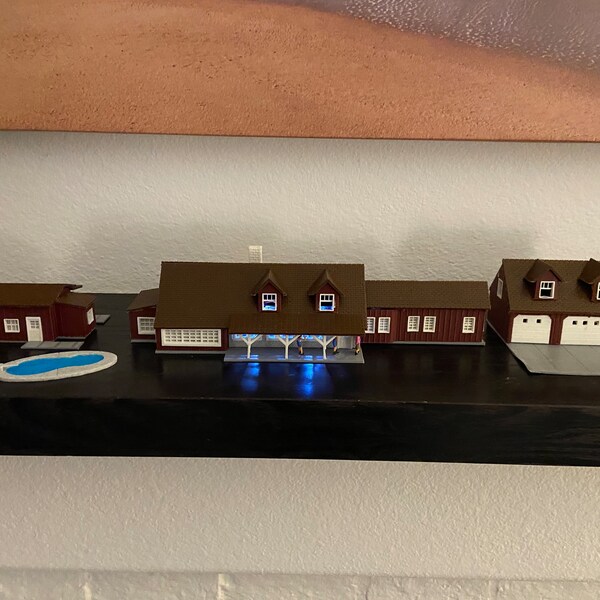 Larry's Lodge - HO (1/87) Scale 1970's Style Mobile Home - Etsy