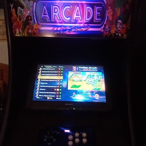 Donkey Kong 1up Arcade Classics Marquee for Reproduction Header/backlit ...