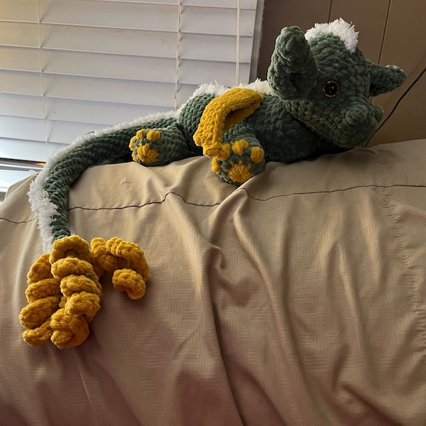 Jupiter the Dragon | PDF Crochet Amigurumi Pattern - Etsy