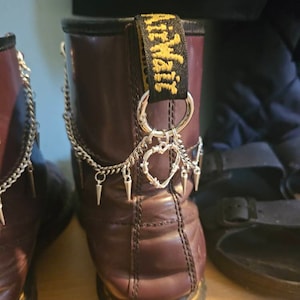 Pastel Goth Planchette Dm Boot Chains. - Etsy