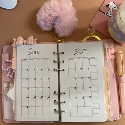 Weekly Schedule Editable PDF Colorful Hourly Schedule Printable Instant ...